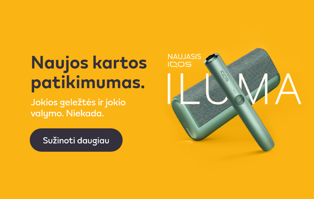 Naujasis IQOS ILUMA įrenginys | IQOS Lietuva