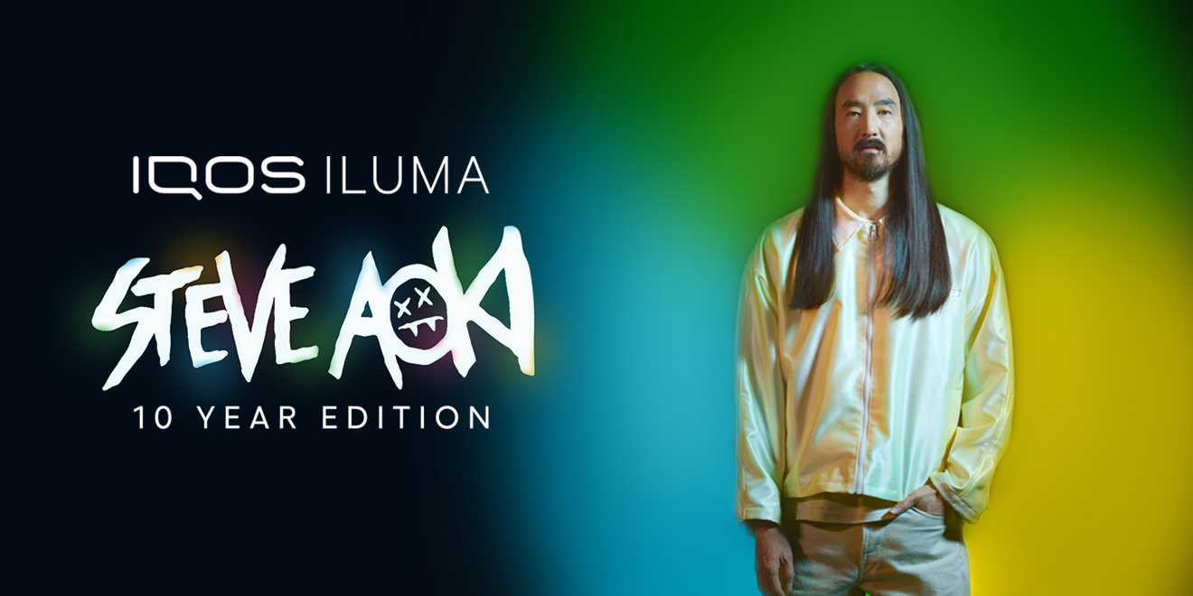 IQOS ILUMA x Steve Aoki | IQOS Lithuania IQOS ILUMA x Steve Aoki | IQOS Lithuania